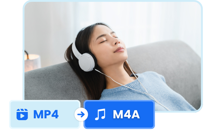 Convert MP4 to M4A Online for Free